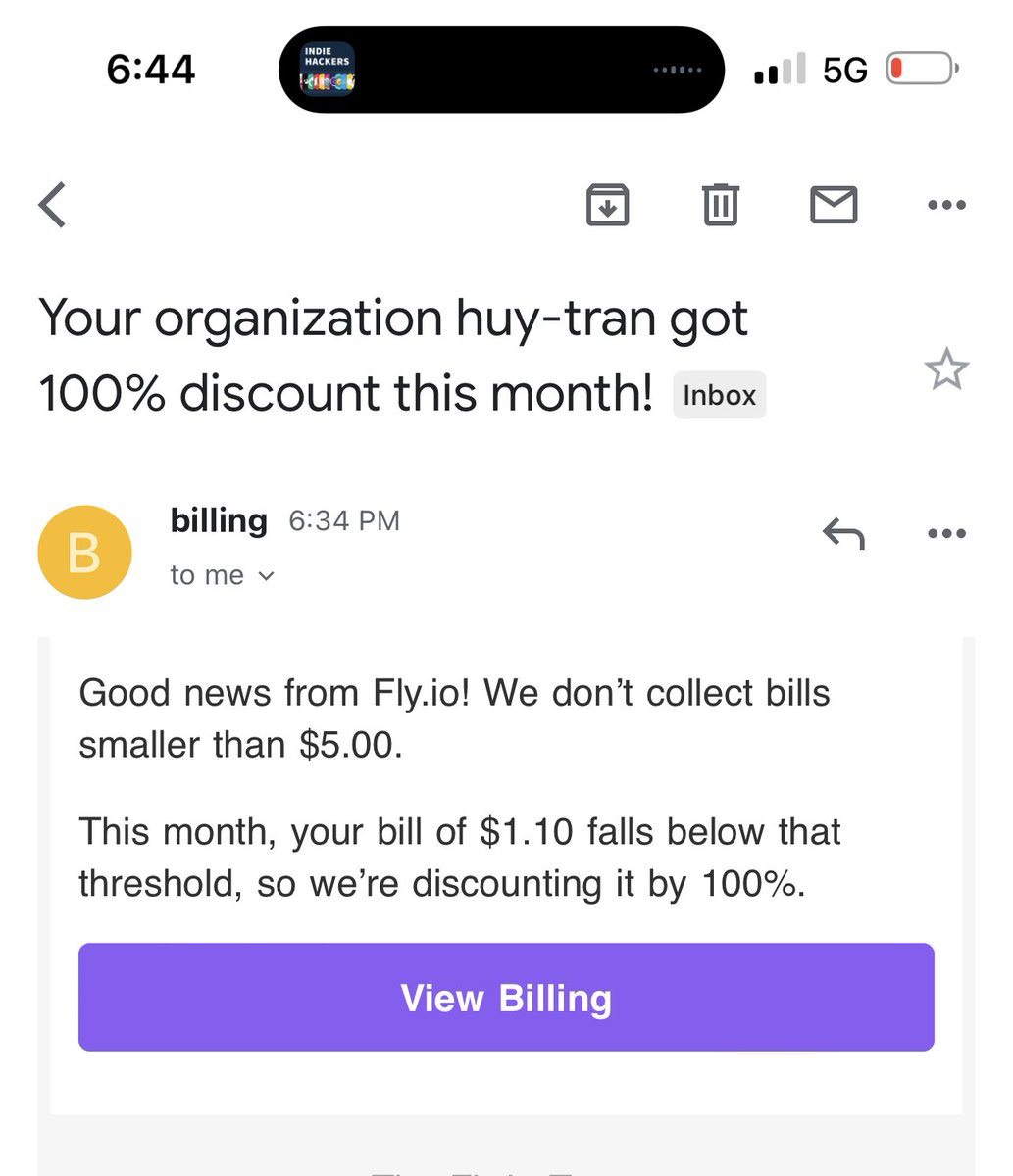 Huey 🚀 on Twitter: "Thank you so much http://Fly.io you’re so kind. Now my goal is to grow my ...