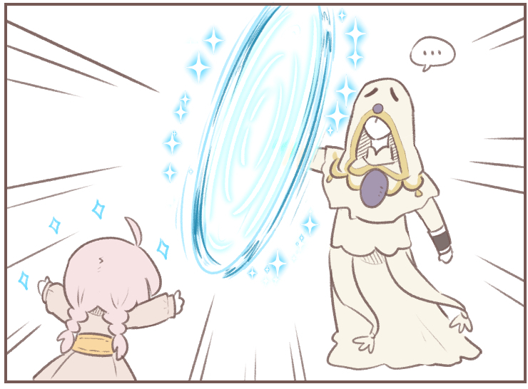 「#ELDENRING #EldenRingFanart #エルデンリング #神肌のふたり Godskin Duo 1」Kudoliyaの漫画