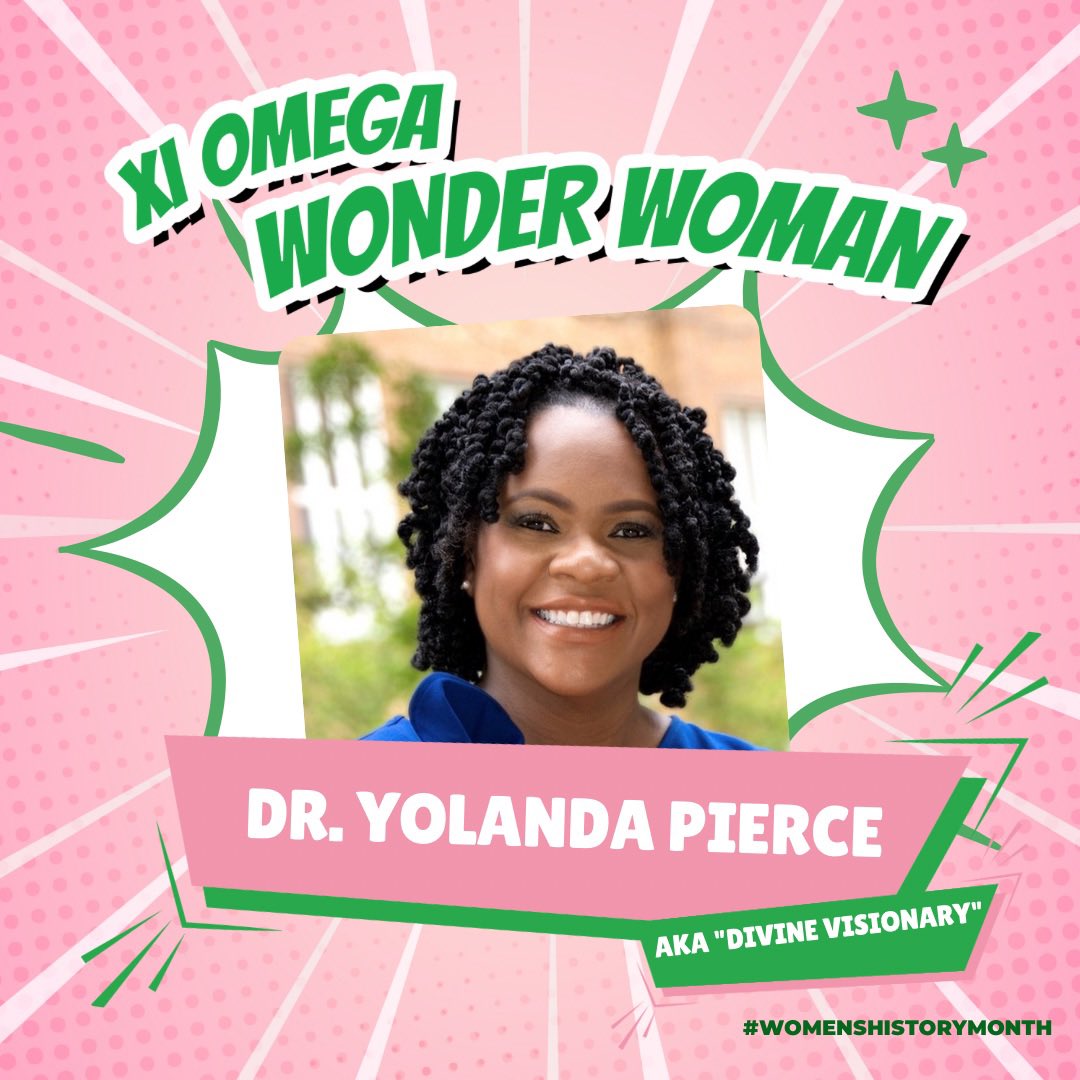 Xi Omega AKA on Twitter: "As we close out Women’s History Month, we honor Xi Omega member Dr ...