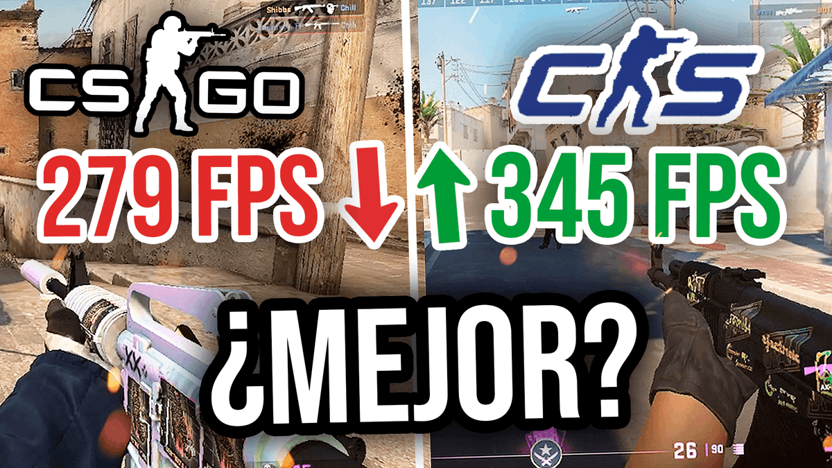 Znorux // on Twitter: "¡NUEVO VIDEO! COUNTER STRIKE 2 tiene MEJOR RENDIMIENTO que CS:GO [+FPS ...