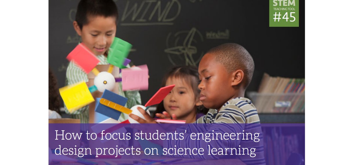 STEM Teaching Tools on Twitter: "Use engineering design as an inclusive ...