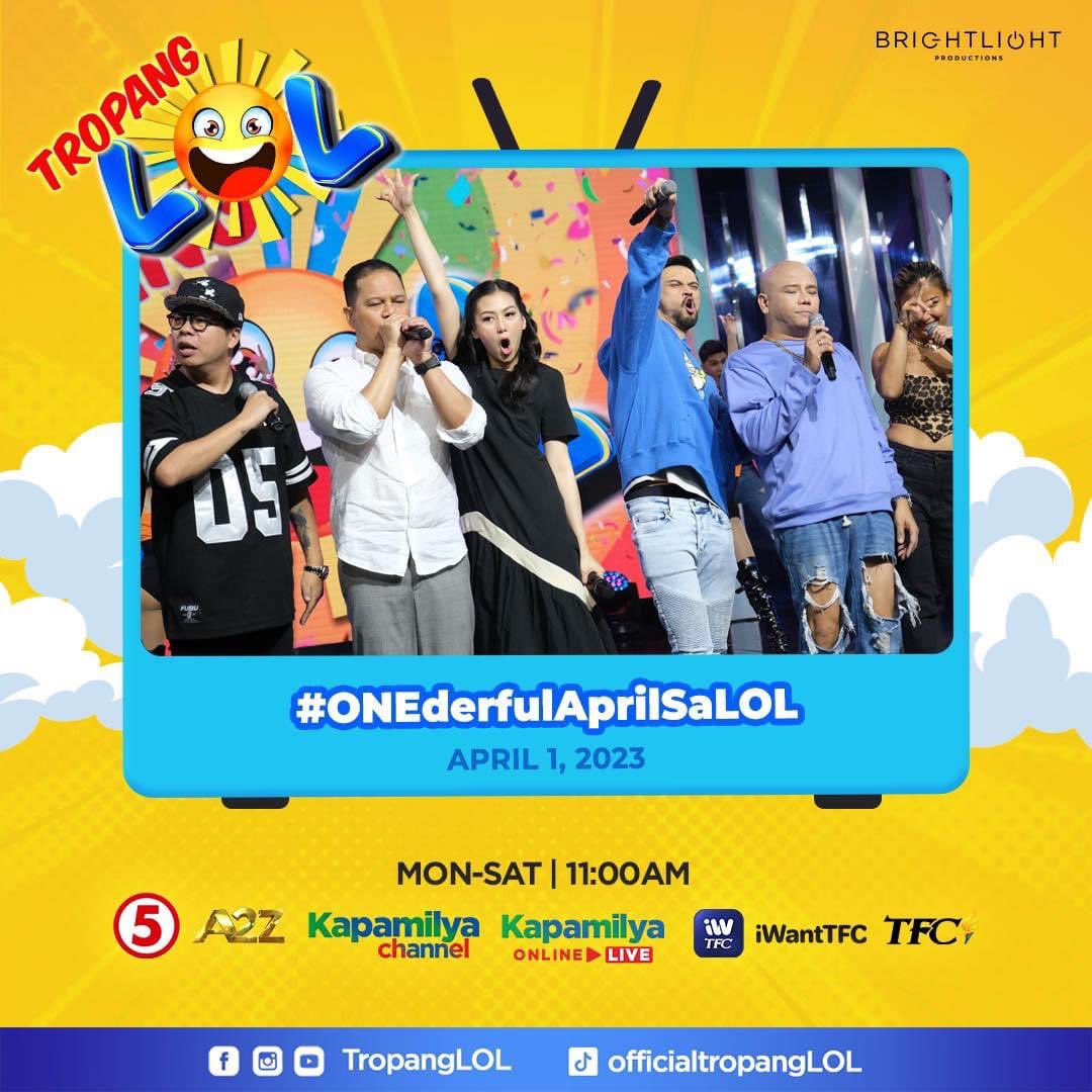 TV5 on Twitter: "Let’s start the month right and full of good energy! Tutok na ngayong 11AM sa # ...