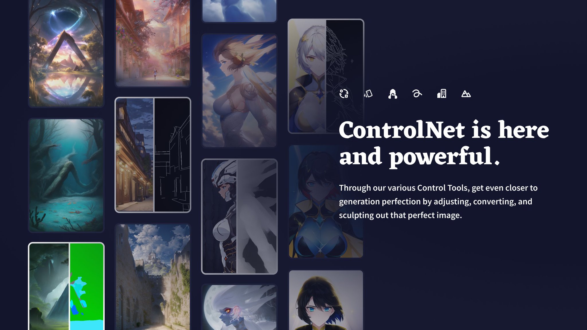 NovelAI on Twitter: "ControlNet is here and powerful. Through our various Control Tools, get ...