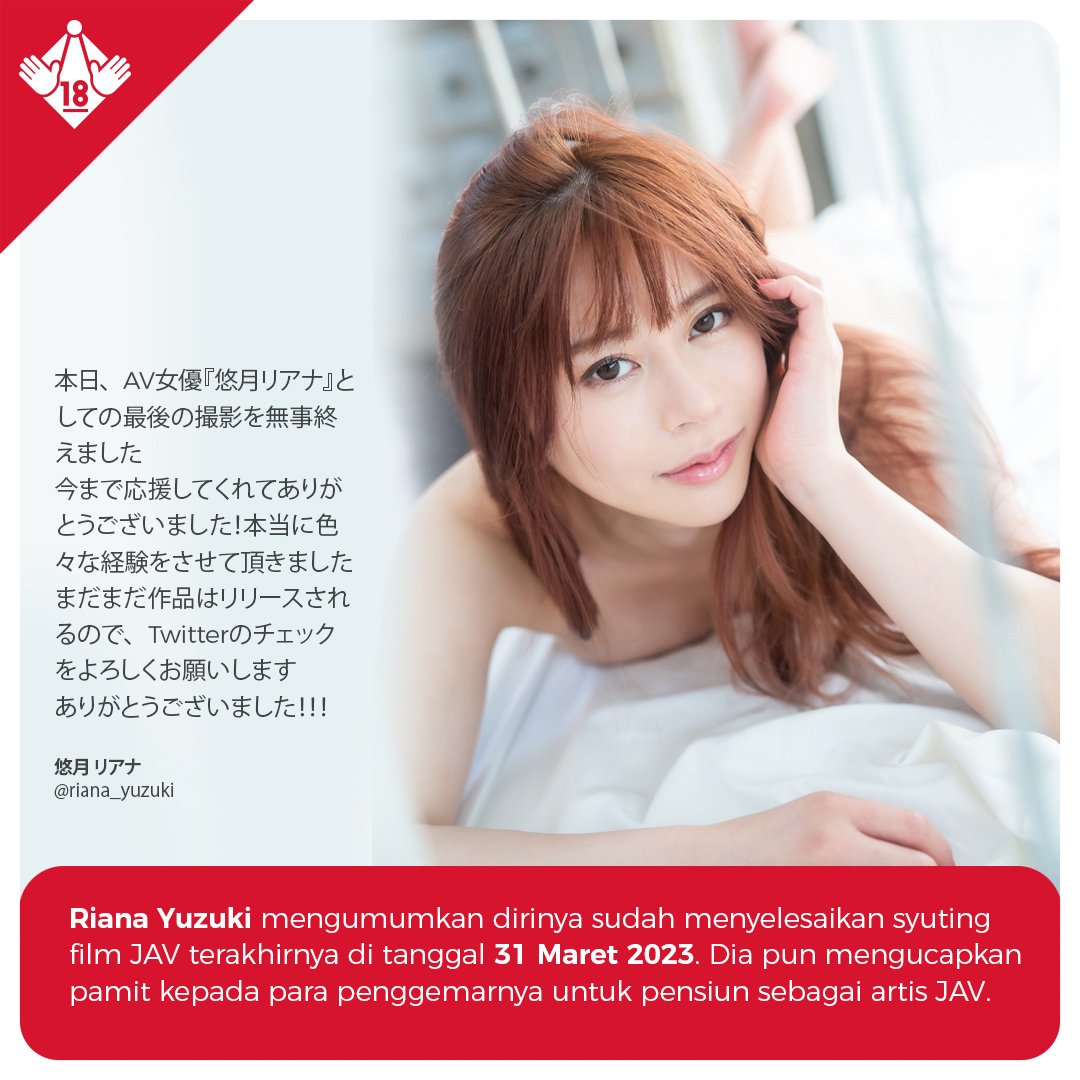 javminded 🔞 on Twitter: "Yang pensiun dari JAV di tanggal 31 Maret 2023 kemarin ternyata bukan ...