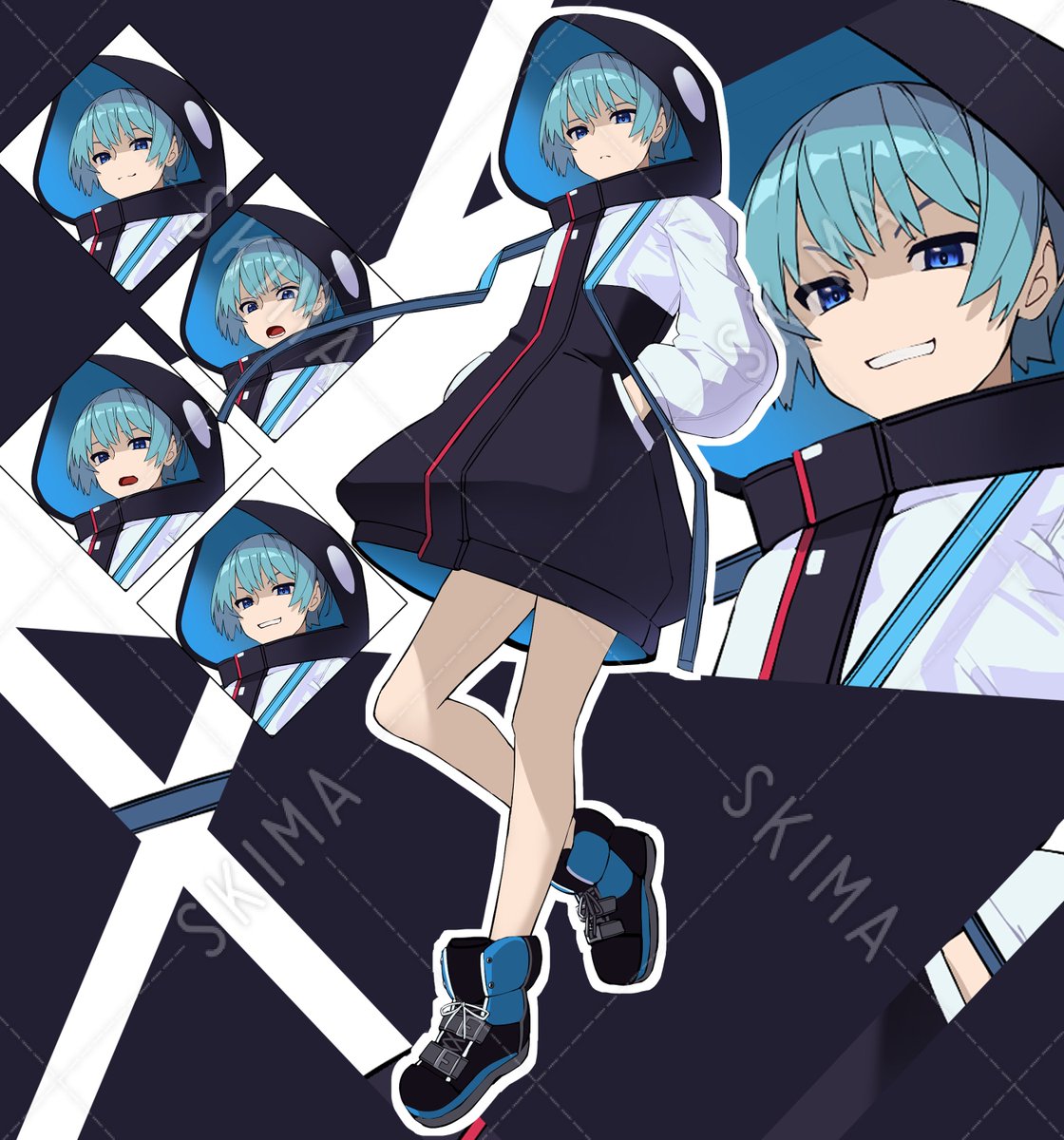 「固定ツイート更新!#SKIMA やっています。TRPGとかで使えるキャラクターを」|ｲ歹ﾘ文@skeb募集中のイラスト