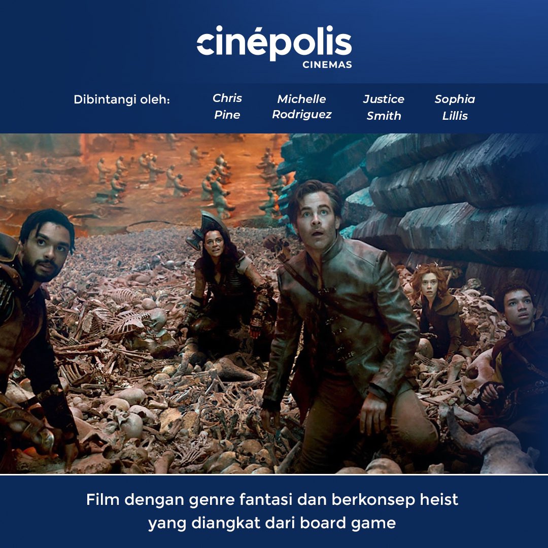 Cinépolis Indonesia on Twitter: "Apa lagi nih fakta film Dungeons ...