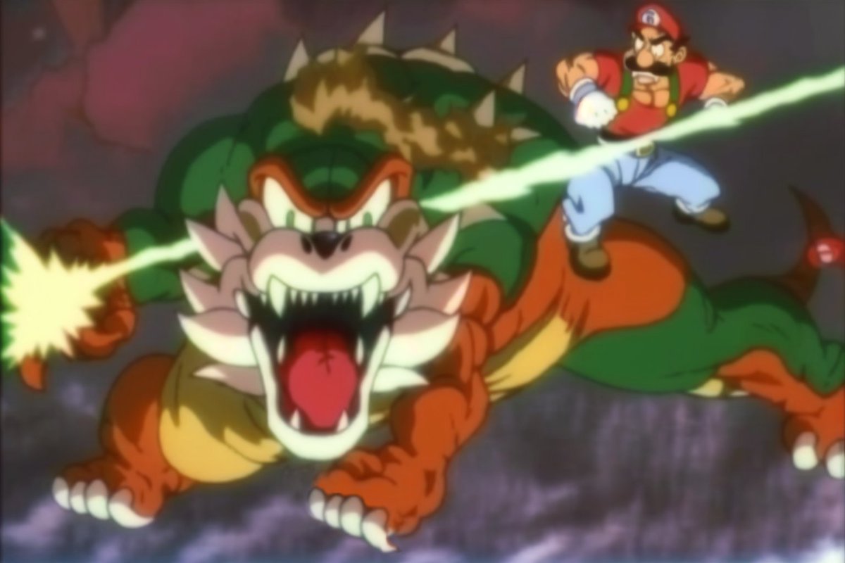 dave on Twitter: "RT @Dendy_Forever: В сеть утекли "черновики" двух невыпущенных аниме по Марио ...