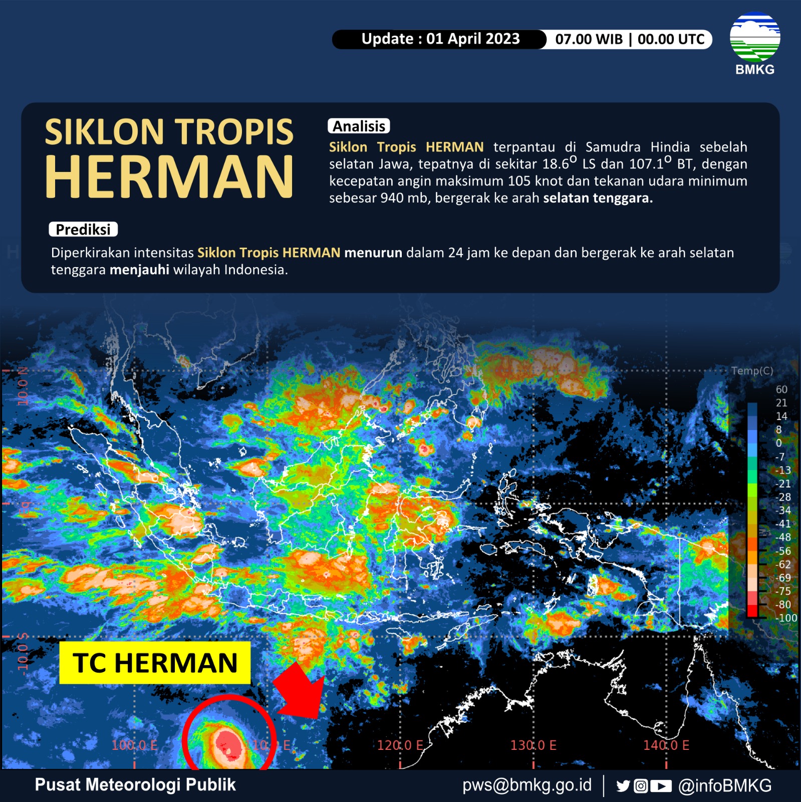 BMKG on Twitter: "@eodltl28 Hai Kak eodltl28. Informasi dampak dan wilayah yang terdampak siklon ...