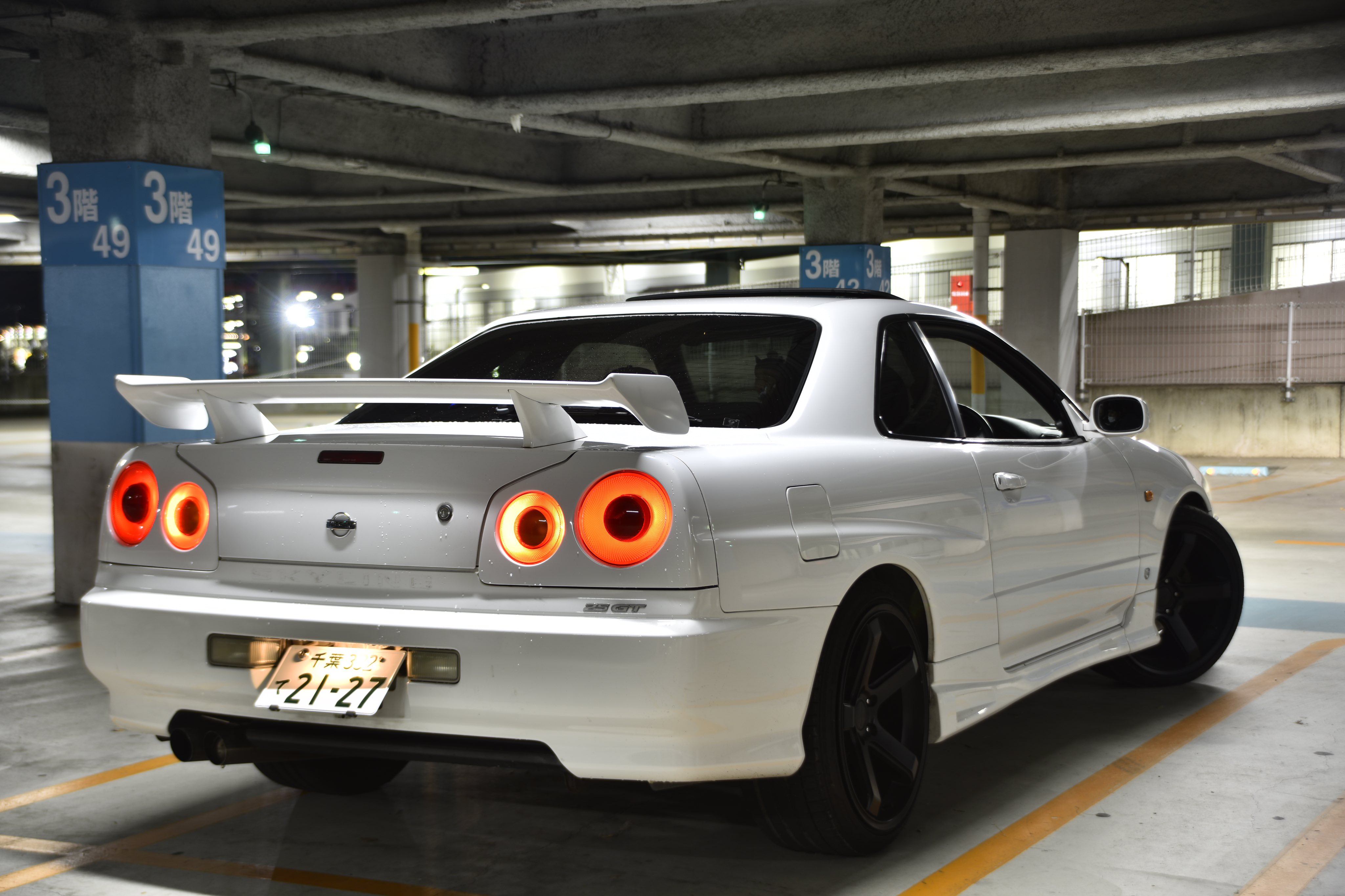 ｻﾝﾖﾝｾﾞﾝｿﾝｸﾝ on Twitter: "愛車再現 1/64 日産スカイラインER34 アルティアエアロ INNOのR-tuneベースで愛車の形見を作りました 徹底的にER化したので手 ...