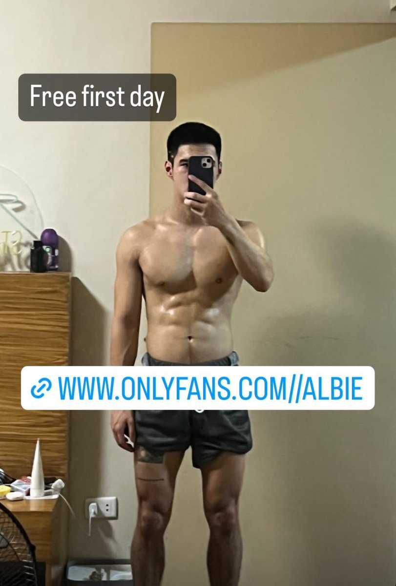 PC on Twitter: "Subscribe na kayo sa onlyfans ni Albie. 💪🏼💪🏼💪🏼"