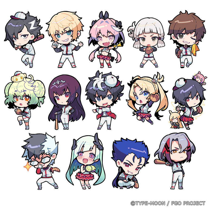 Nagu on Twitter: "「Fate/Grail League」にて14人のサーバントのSDイラストを描かせえていただきました！！ ゲームもすごく楽しいのでアプリ終了までお楽しみ ...