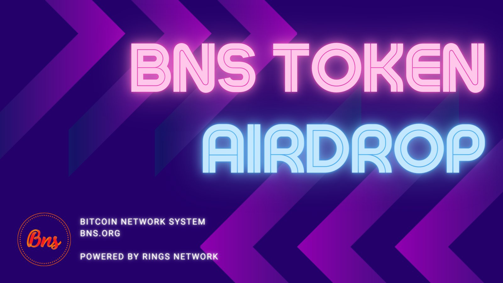 BNS - Bitcoin Network System | .BTC on Twitter: "🎉 BNS Token Airdrop Campaign 🔗 Follow the steps ...