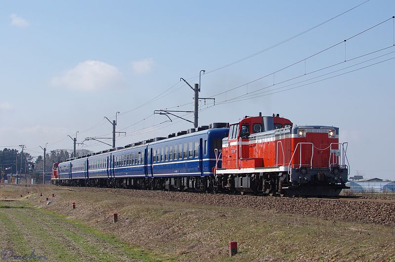 空鉄 on Twitter: "RT @DucknS: 2023/4/1 ツガルツナガル号 DE10 1759+12系5B+DE10 1647 ①②八郎潟～鯉川 9:00頃 ③④富根～二ツ井 ...