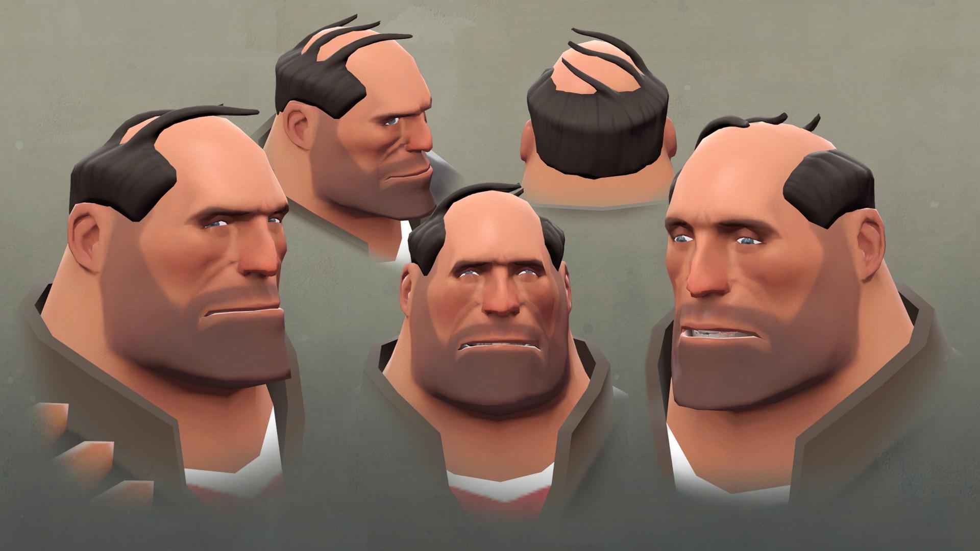 Heavy Tf2 Face