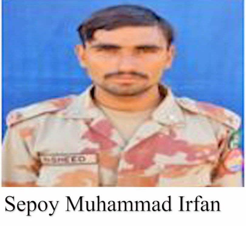 Eagle Eye PSF on Twitter: "Balochistan: • Sepoy Muhammad Irfan Shaheed • Naik Shair Muhammad ...
