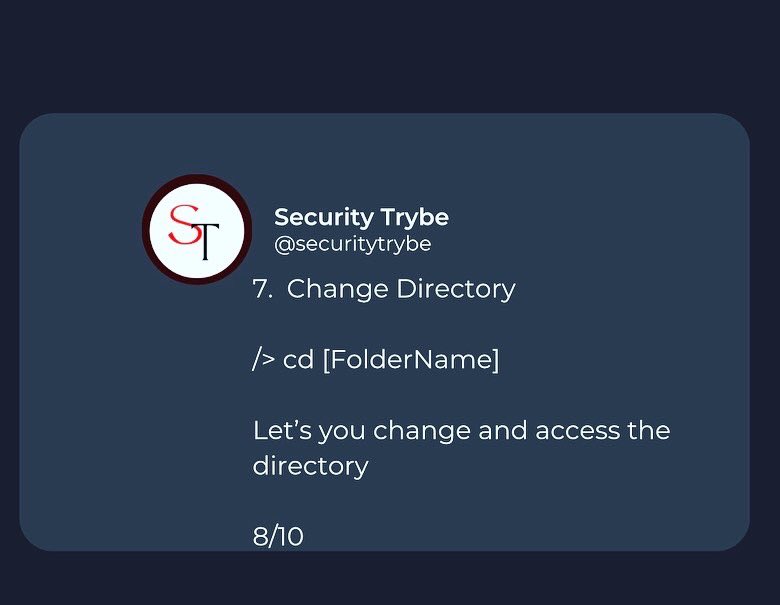 Security Trybe on Twitter: