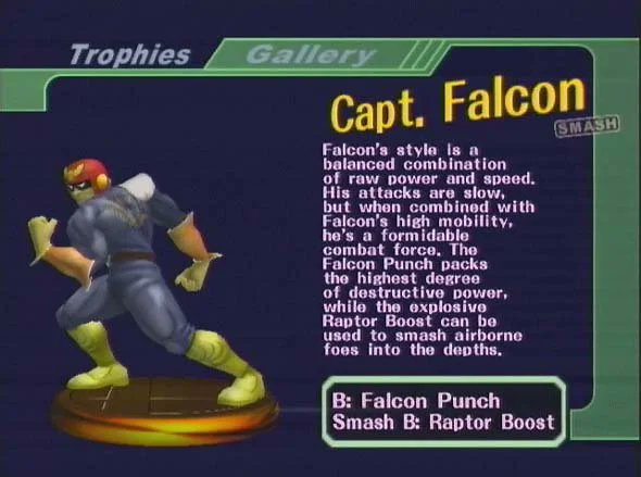 Captain Falcon Back