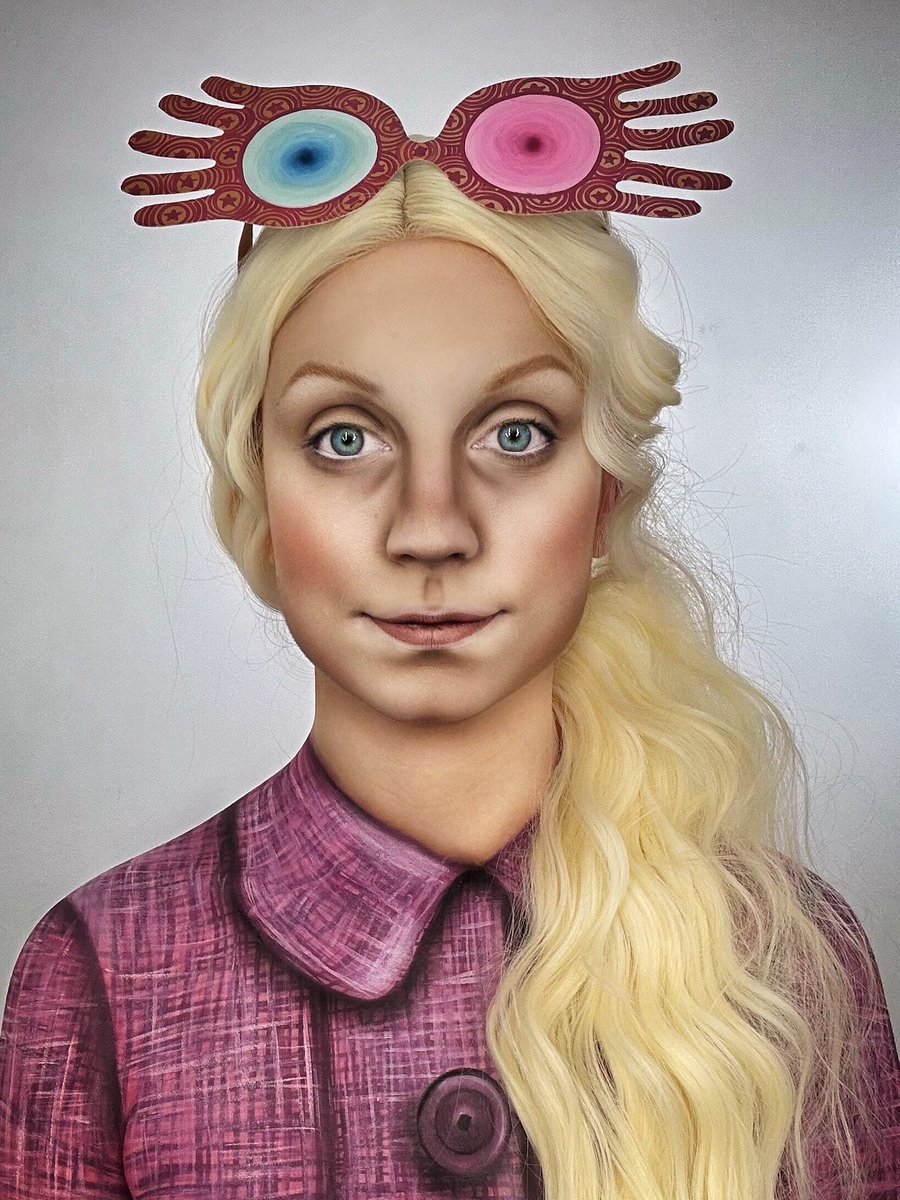 Nuria Adraos Makeup On Twitter Luna Lovegood 💗