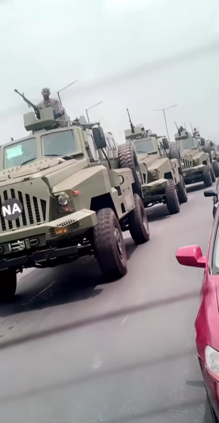 Military News Nigeria. on Twitter: "🇳🇬 🇨🇳| A convoy of CS/VP3 BigFoot MRAPs of Poly Technologies ...