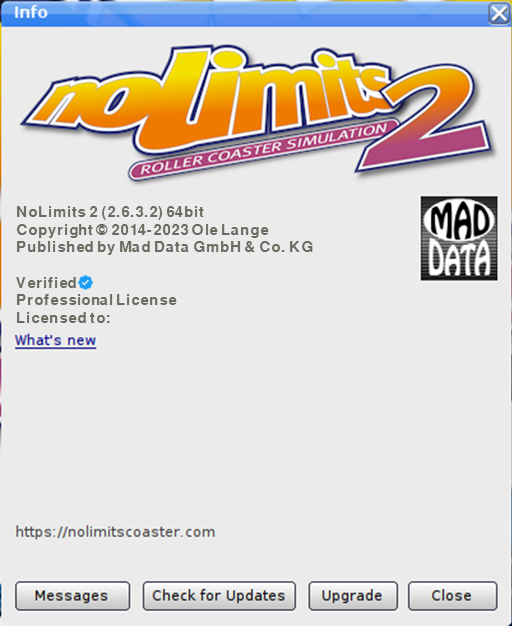 NoLimits 2 Coaster Simulator 🎢 on Twitter: "Introducing NoLimits 2: Verified! Let the world know ...