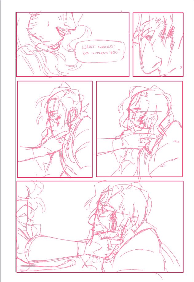 「6-7pm !! home and down time #HourlyComicDay2023 」Aiden Cosmo (open for work!)の漫画