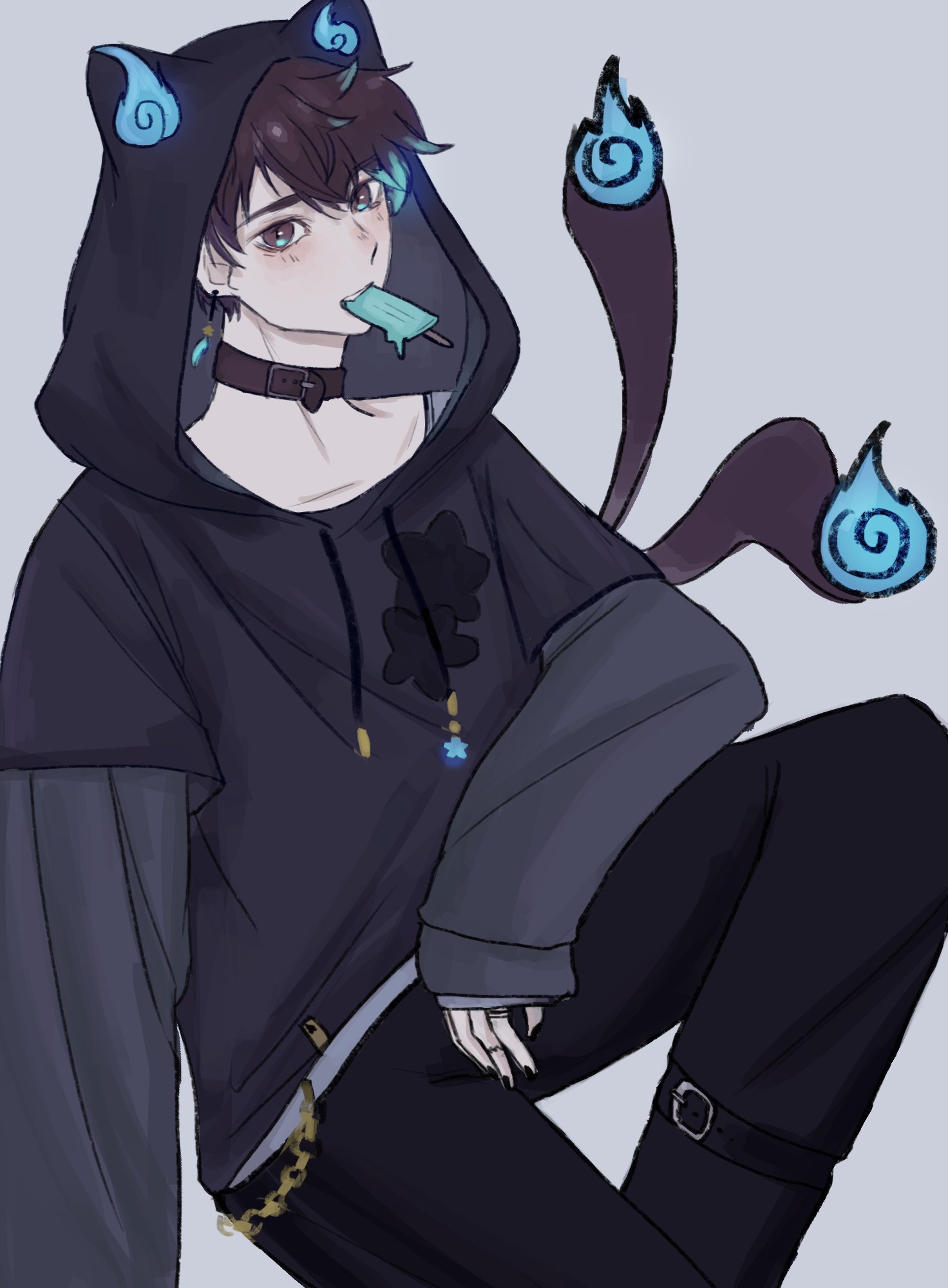 Anime Boy With Cat Eyes