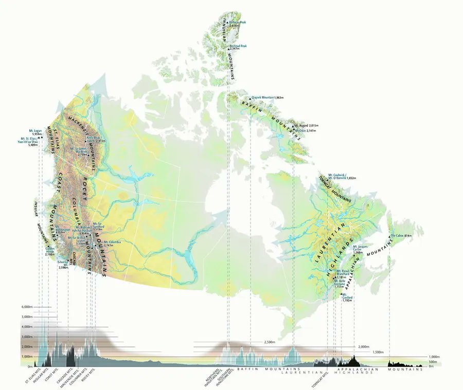 Mackenzie Mountains Map