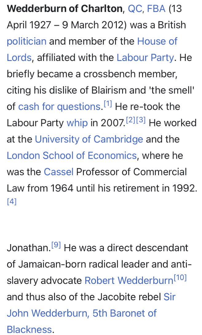 Sir Geoff Palmer on Twitter: "RT @SirGeoffPalmer: Scottish Tapestry…to Robert Wedderburn (b ...