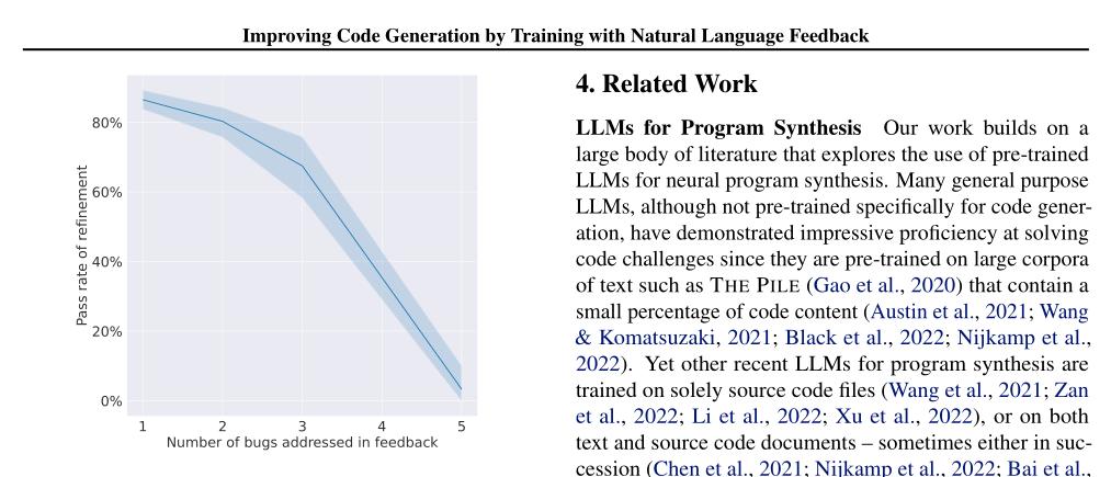Daily AI Papers on Twitter: "Improving Code Generation by Training with Natural Language ...