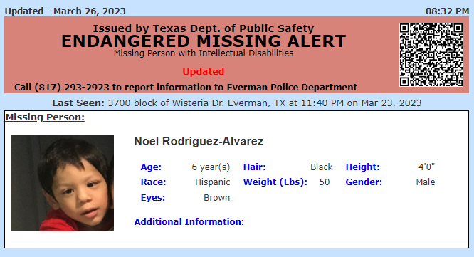 Natasha G 🏳️‍🌈 on Twitter: "RT @TX_Alerts: ENDANGERED MISSING PERSONS ALERT CONTINUES: initially ...