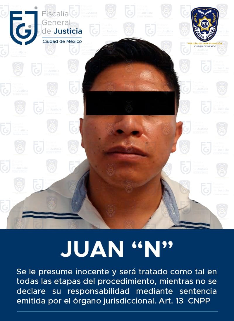Fuerza Informativa Azteca on Twitter: "Capturan en #CDMX al policía Juan Pablo “N”, por el ...