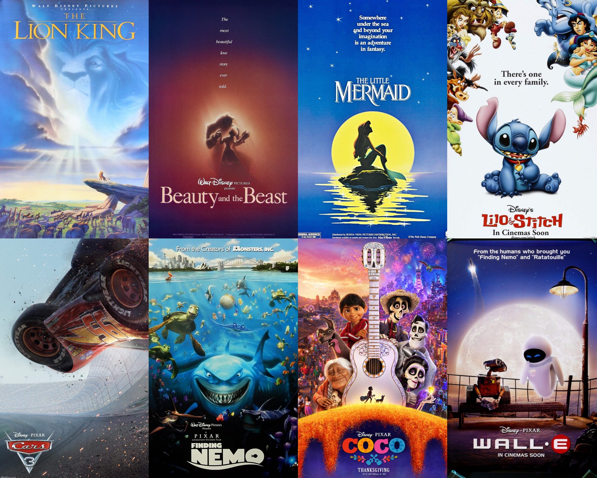 Best Disney Movie Posters