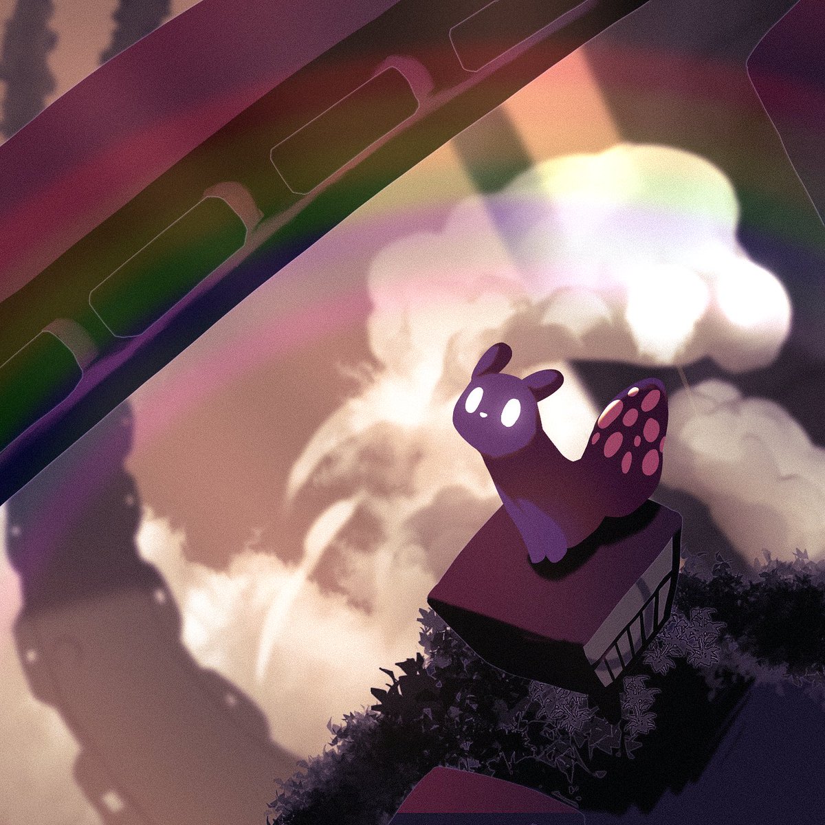 Videocult on Twitter: "RT @Kurosoku921: 绝壁 #Rainworld"