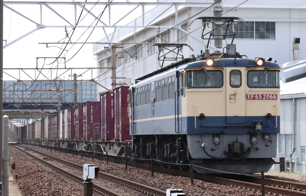 サンライズ名古屋 (683-0派) on Twitter: "4/2 5087レ EF65-2066 串パンなんて気にしたら負け()"