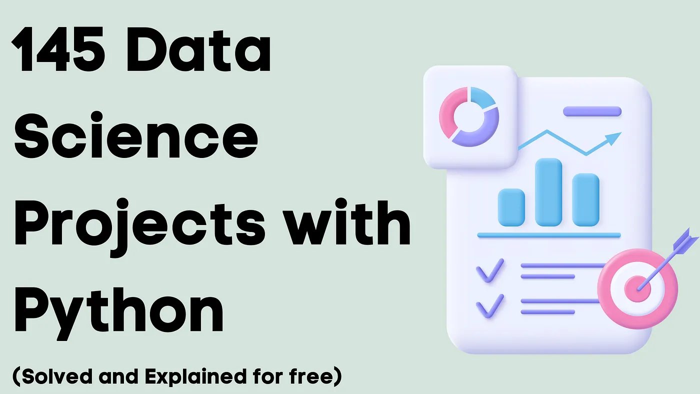 Aman Kharwal On Twitter A List Of 145 Data Science Projects Solved