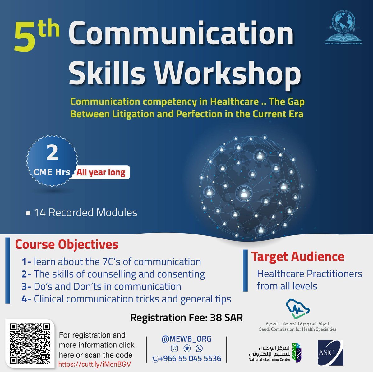 DoctorKSA Medical on Twitter: "J oin our 5th Communication Skills Workshop one of the Required ...