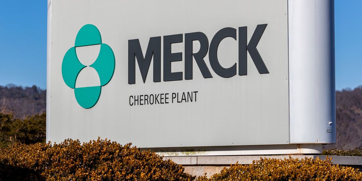 Merck $MRK is a drug manufacturer with a best-selling cancer drug ...