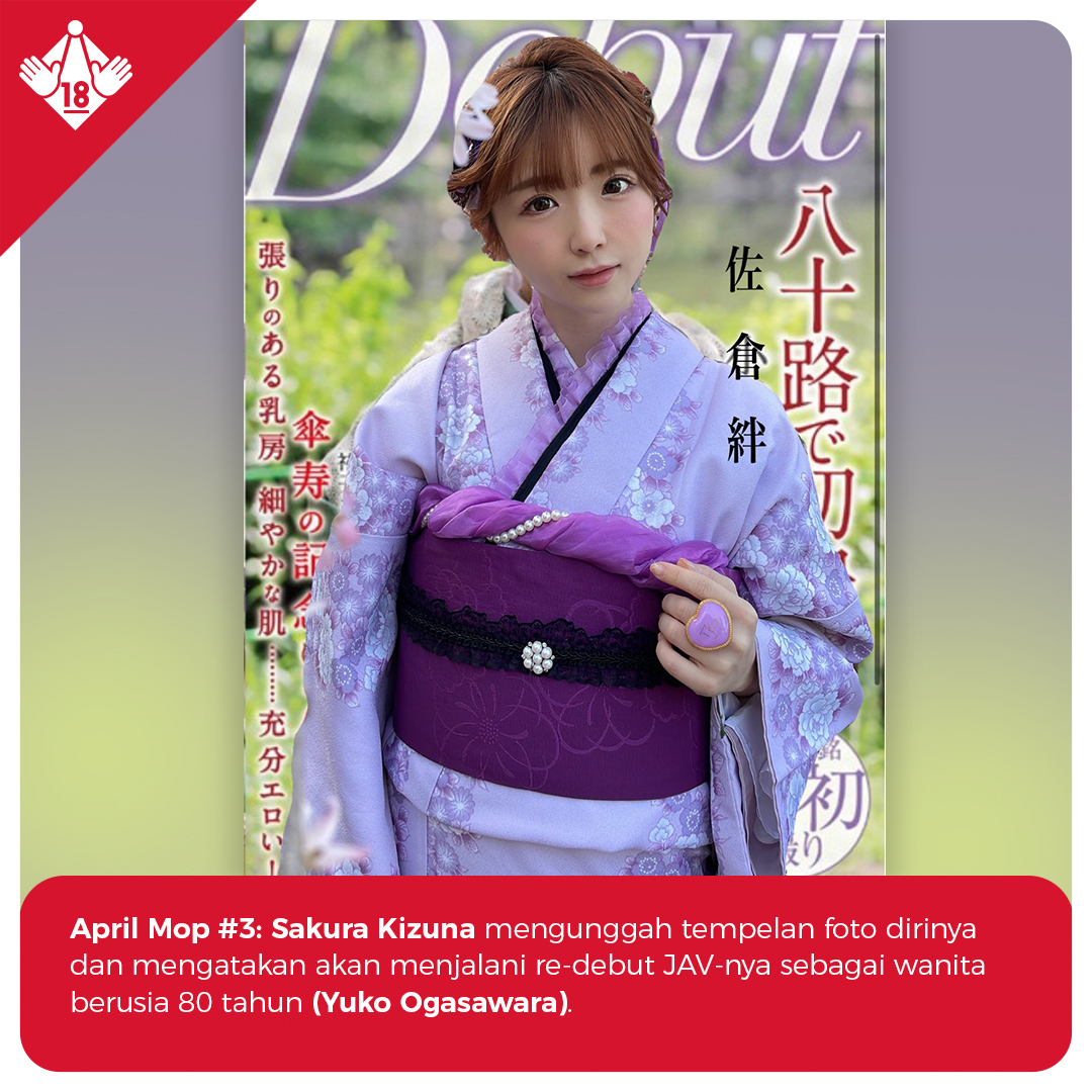 javminded 🔞 on Twitter: "Tiga berita April Mop dari JAV di tanggal 1 April 2023 kemarin: • Taku ...