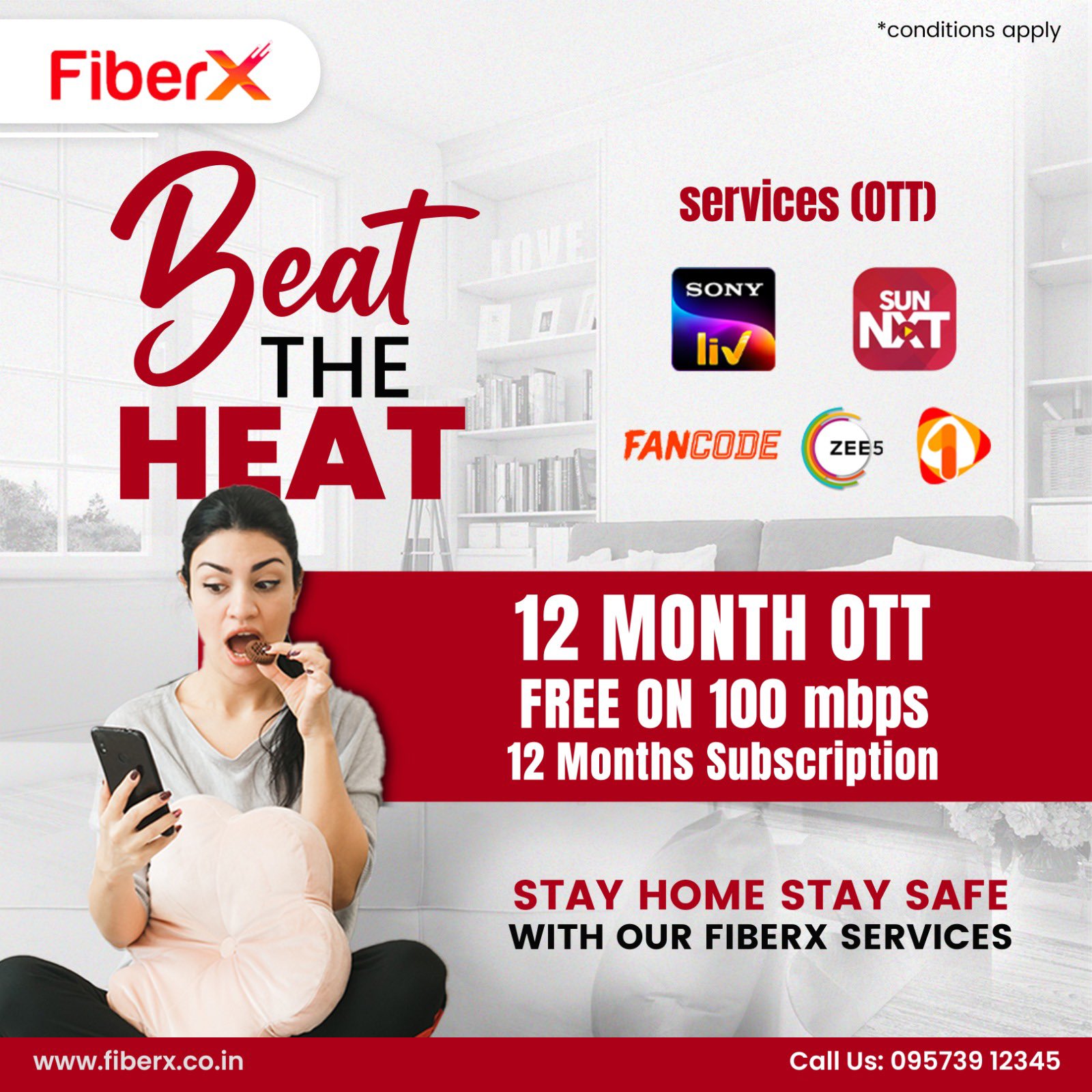 FiberX Broadband on Twitter: "Limited offer Beat the heat Stay home stay safe with our Fiberx ...