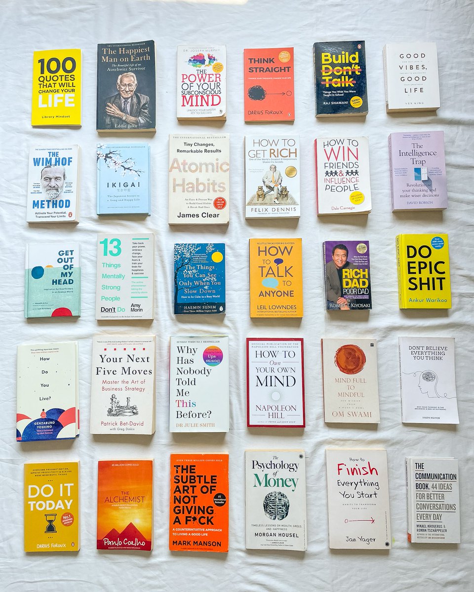 200 Books To Read 1) - Thread from Library Mindset @librarymindset ...