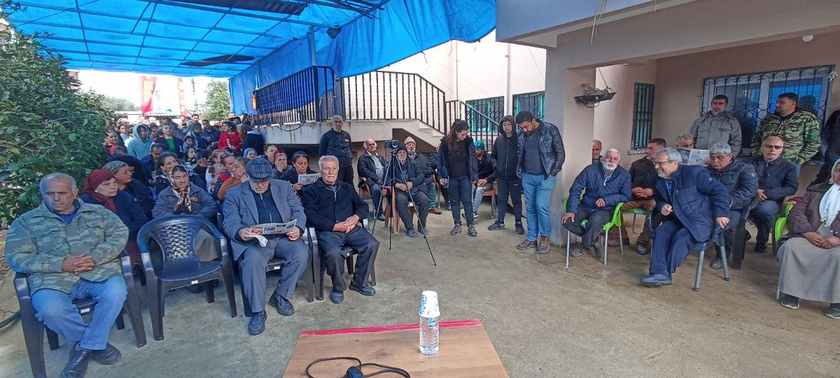 TKP on Twitter: "Bugün #Hatay'da TKP Genel Sekreteri Kemal Okuyan'ın katılımıyla 5 farklı ...