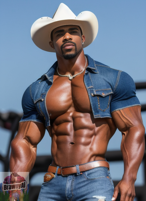 Sexy Black Cowboys