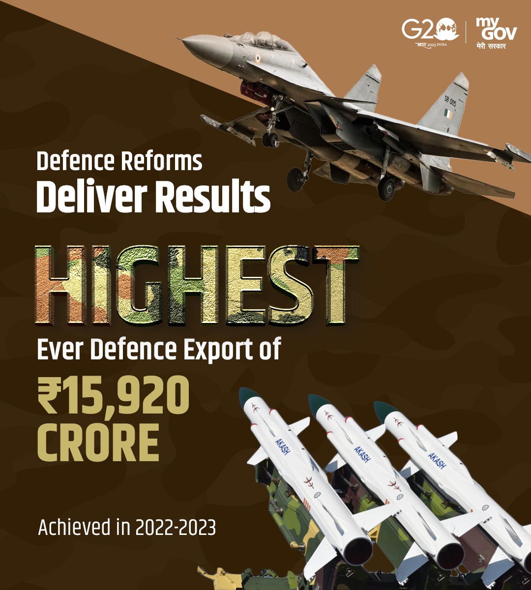 MyGovIndia on Twitter: "Proud moment for #NewIndia! New India has recorded its highest ever ...