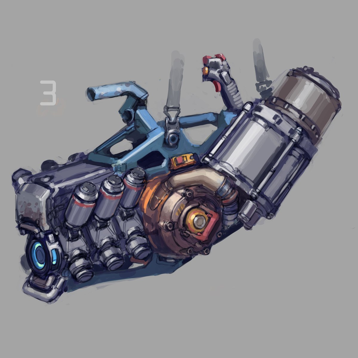 「That's a bit better. There's sometimes a」|Mike Doscherのイラスト