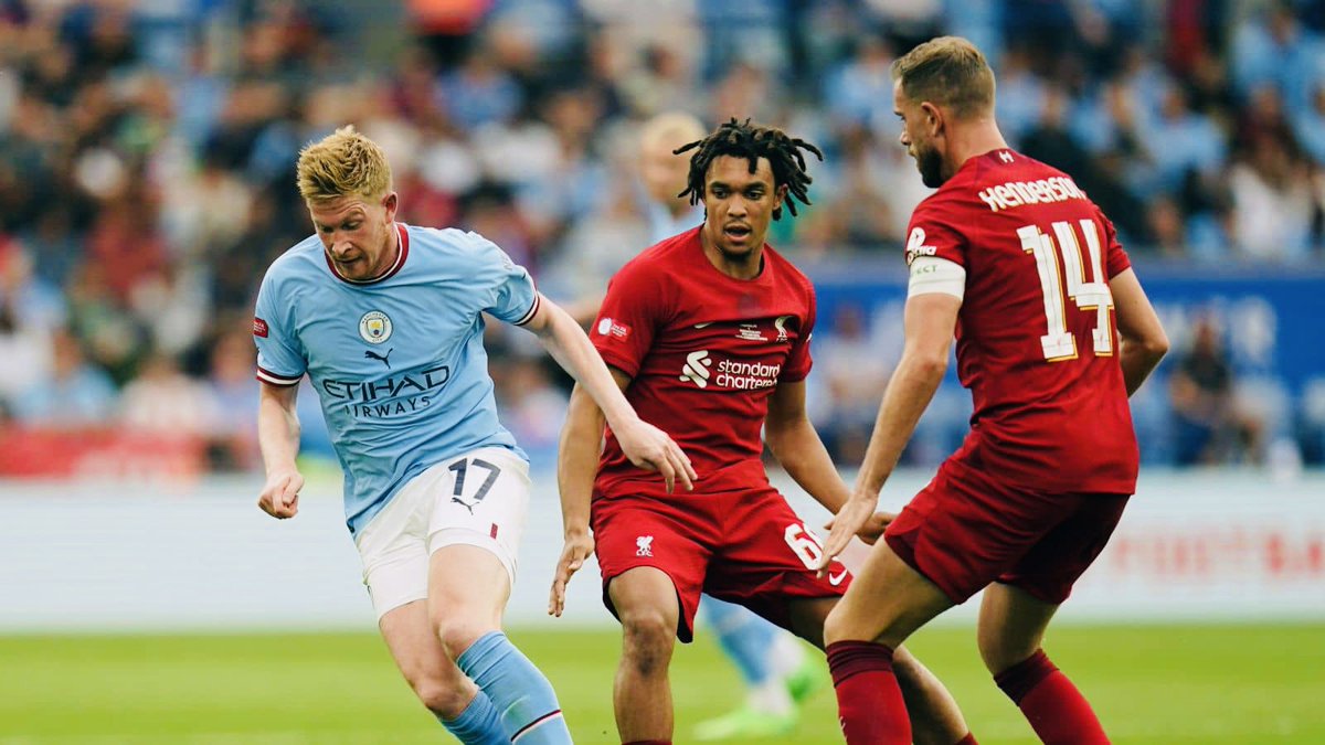 🔵 Tactical FOCUS Manchester City build-up approach vs Liverpool ️ Kevin ...