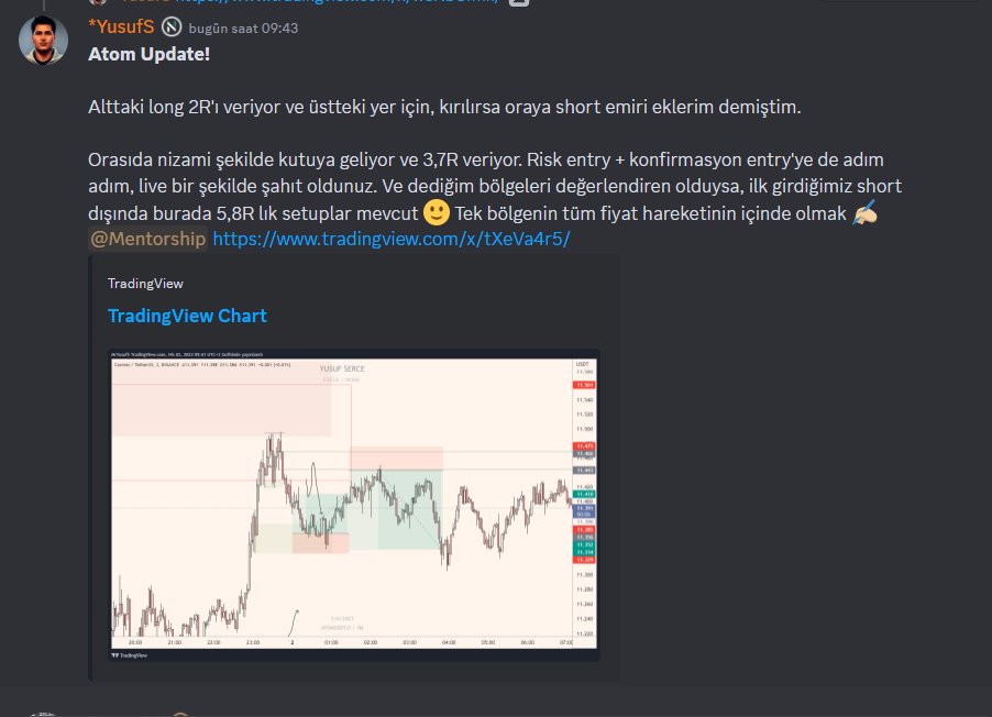 Yusuf on Twitter: "Dün gece ve sabahında Noon Trading'te $atom da biraz live trade gibi fiyatı ...