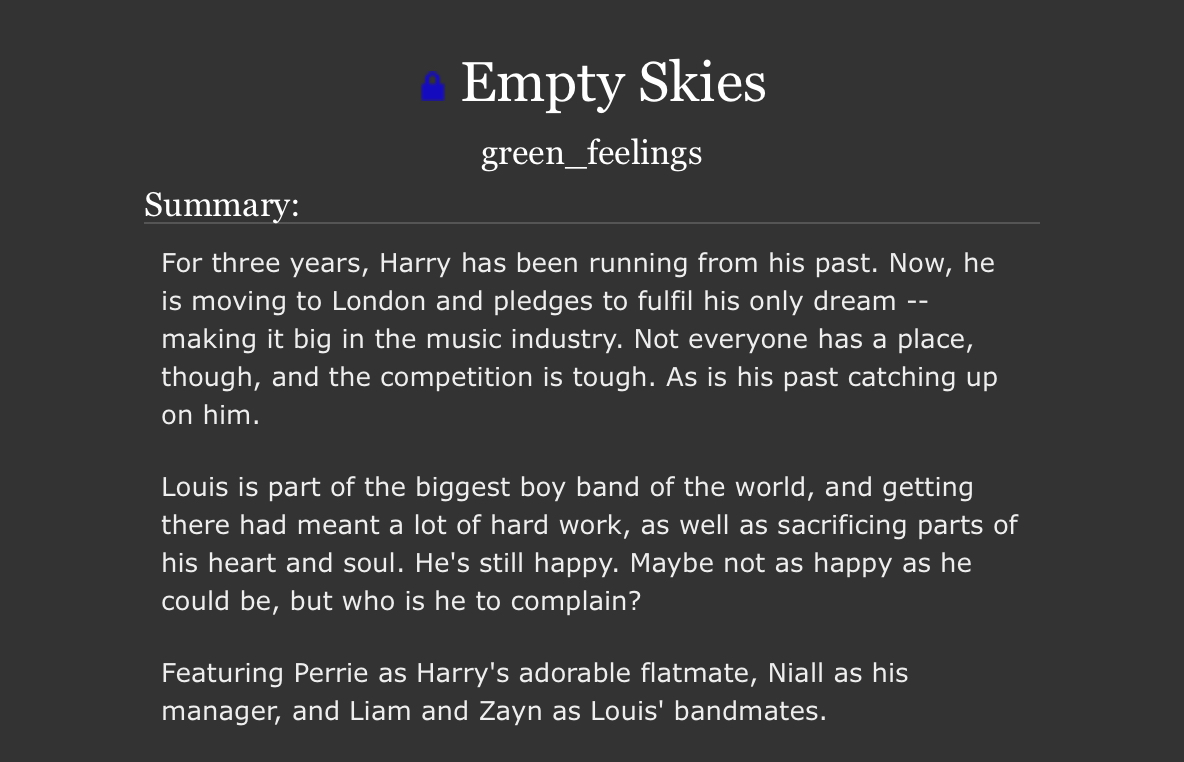 rea on Twitter: "Empty Skies (green_feelings) https://t.co/m6eDOmHKPO https://t.co/LUQ2bBnI0j ...