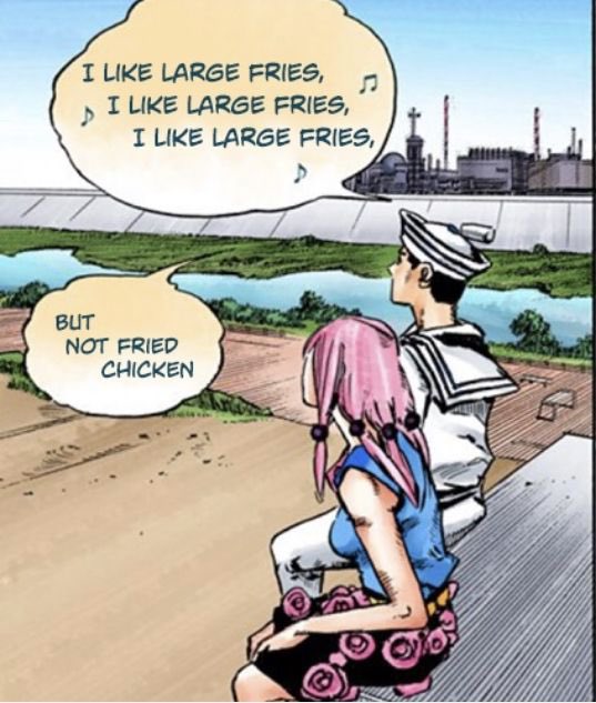 「Jodio teaches Gappy a cool food trick to」|ChloesImagination💫の漫画