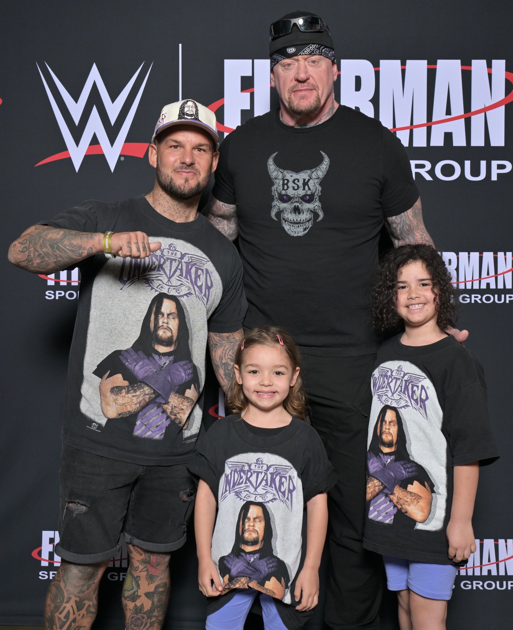 Undertaker And His Wife And Kids 10 Pictures Of The Undertaker
