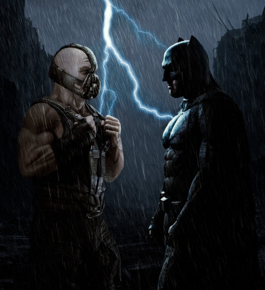 The Dark Knight Rises Batman Vs Bane Wallpaper